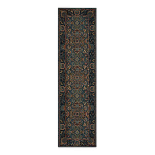 Nourison 2020 NR201 Runner Rug, Steel, 2'3" x 8' - Traditional - Hall ...