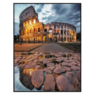 "The Colosseum" Artwork, 27.4"x36" - Contemporary - Prints And Posters ...