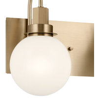 Hex 1 Light Wall Sconce, Champagne Bronze - Contemporary - Bathroom ...