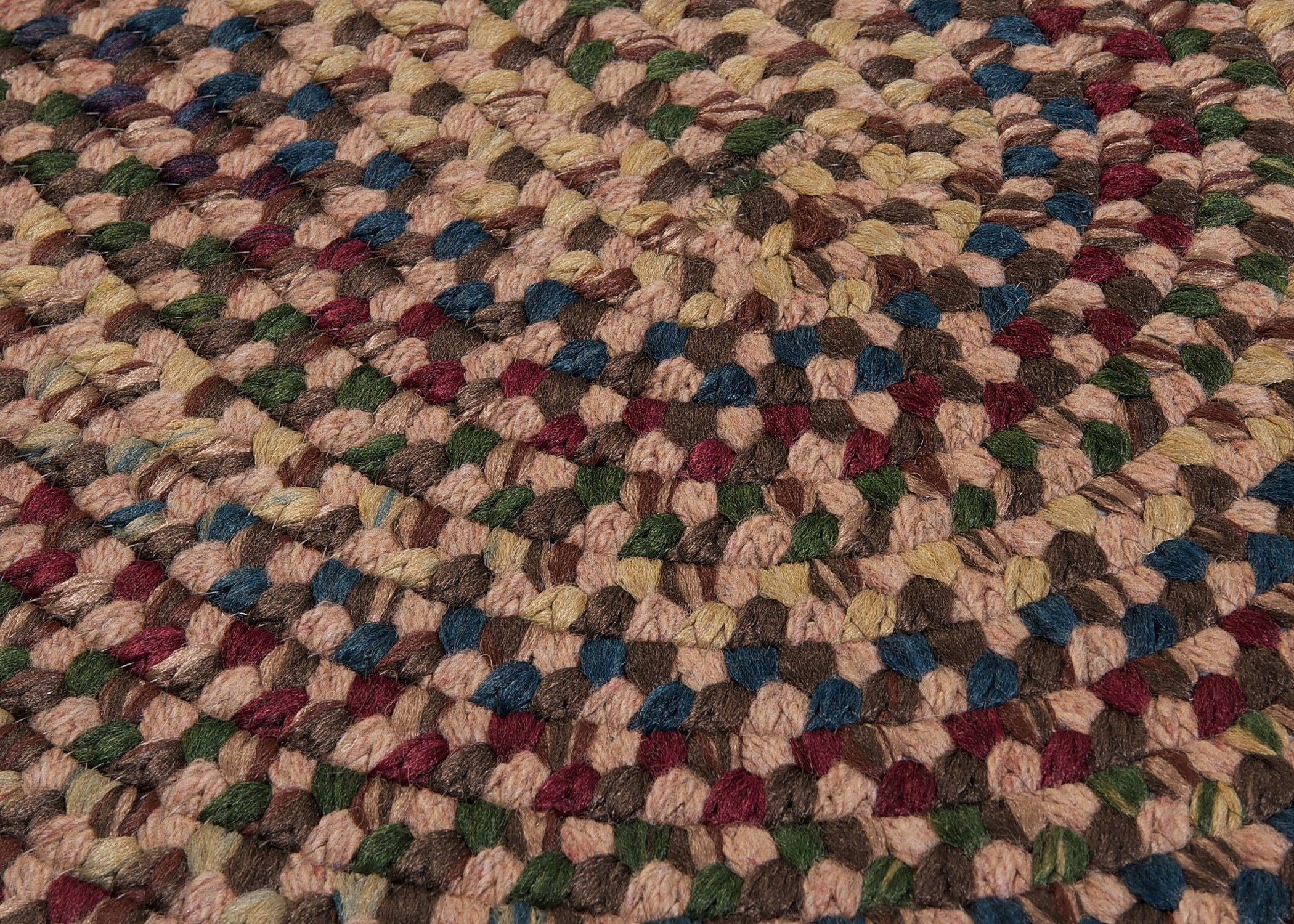 Midnight Variegated/Multi Indoor Rug Rustic Farmhouse MN27, 8'x11' Oval ...