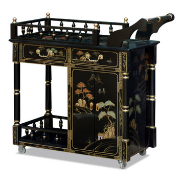 THE 15 BEST Asian Bar Carts for 2022 | Houzz