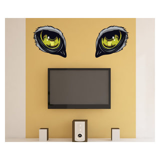 Predator Eyes Vinyl Wall Decal PredatorEyesUScolor005, 48 in ...