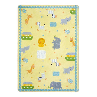 Kid Essentials Rug, Simply Noah, 3'10"x5'4", 3'10"x5'4" - Contemporary ...