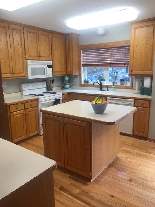 90s Honey Oak Kitchen Help