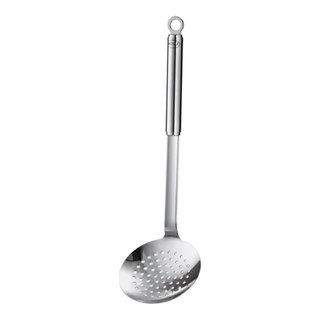 Rosle Stainless Steel 14.4 Inch Round Handle Perforated Skimmer ...