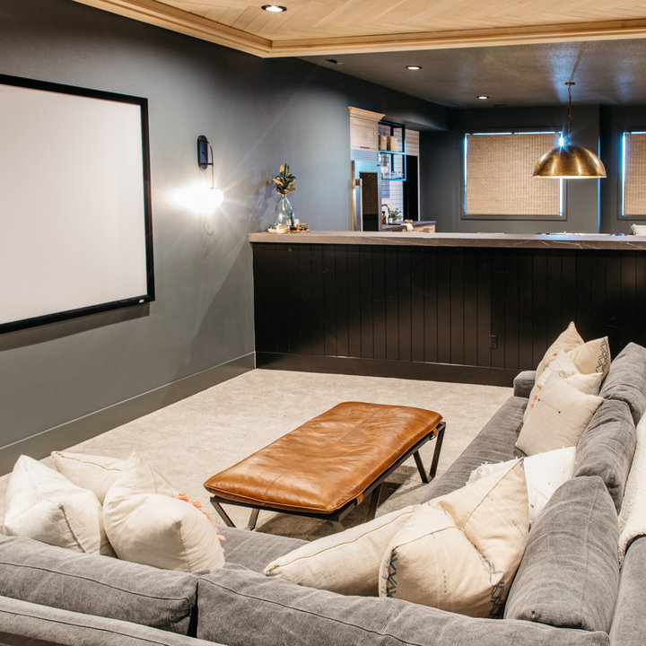 Fotos de cines en casa | Diseños de cines en casa - Julio 2024 | Houzz ES
