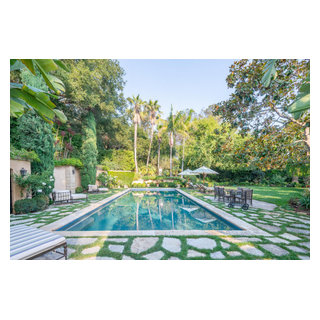 Pools - Mediterranean - Pool - Santa Barbara - by Arroyo Seco ...