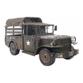 VINTAGE DODGE M42 COMMAND Collectible Metal scale model Command Truck ...