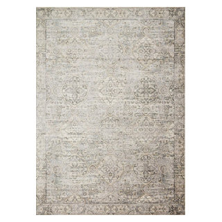 Gray Gold Griffin Area Rug by Loloi, 5'0"x7'6" - Contemporary - Area ...