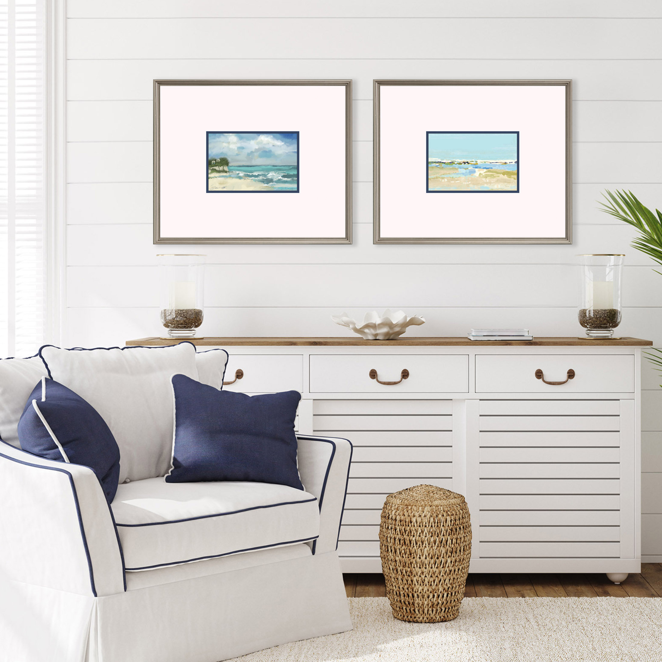 Perfect Day Artwork, 2-Piece Set - Beach Style - Prints And Posters ...