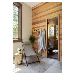 Suncadia Spa Lodge - Rustic - Sunroom - Seattle - by Space Lab Design ...