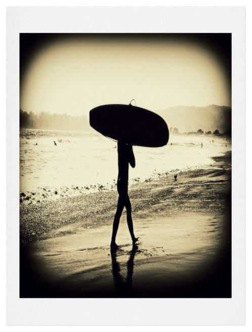 Deny Designs Shannon Clark Surfers Silhouette Art Print, 16x20 (Printed ...