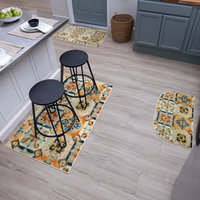 Mohawk Home Watercolor Tiles Accent Rug, 3-Piece Set - Transitional ...