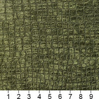 Dark Green Alligator Print Shiny Woven Velvet Upholstery Fabric By The ...
