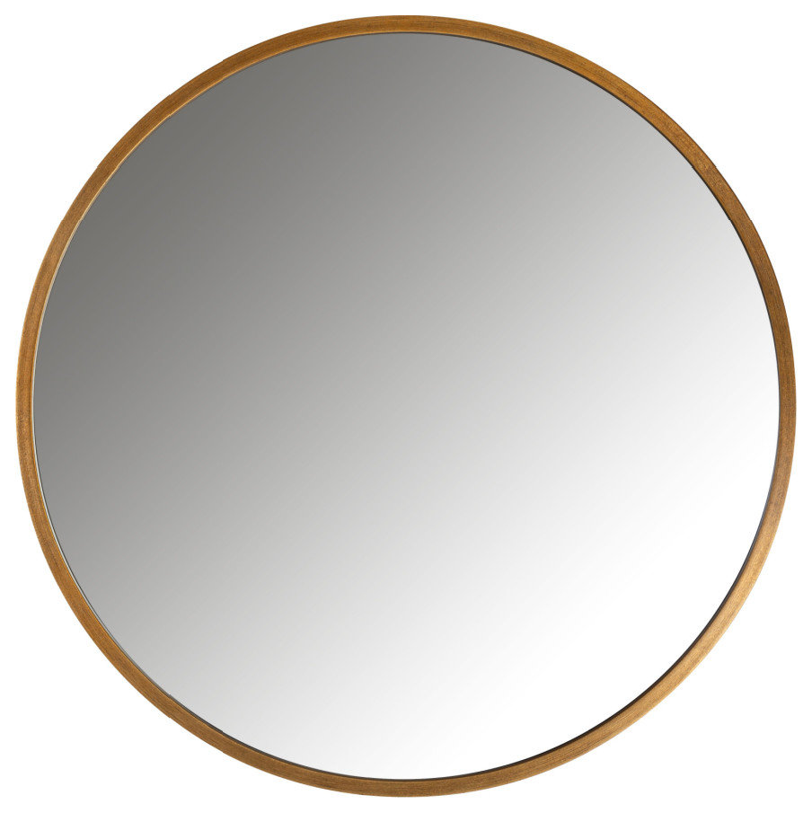 Framed Round Mirror | OROA Maeron - Contemporary - Wall Mirrors - by ...