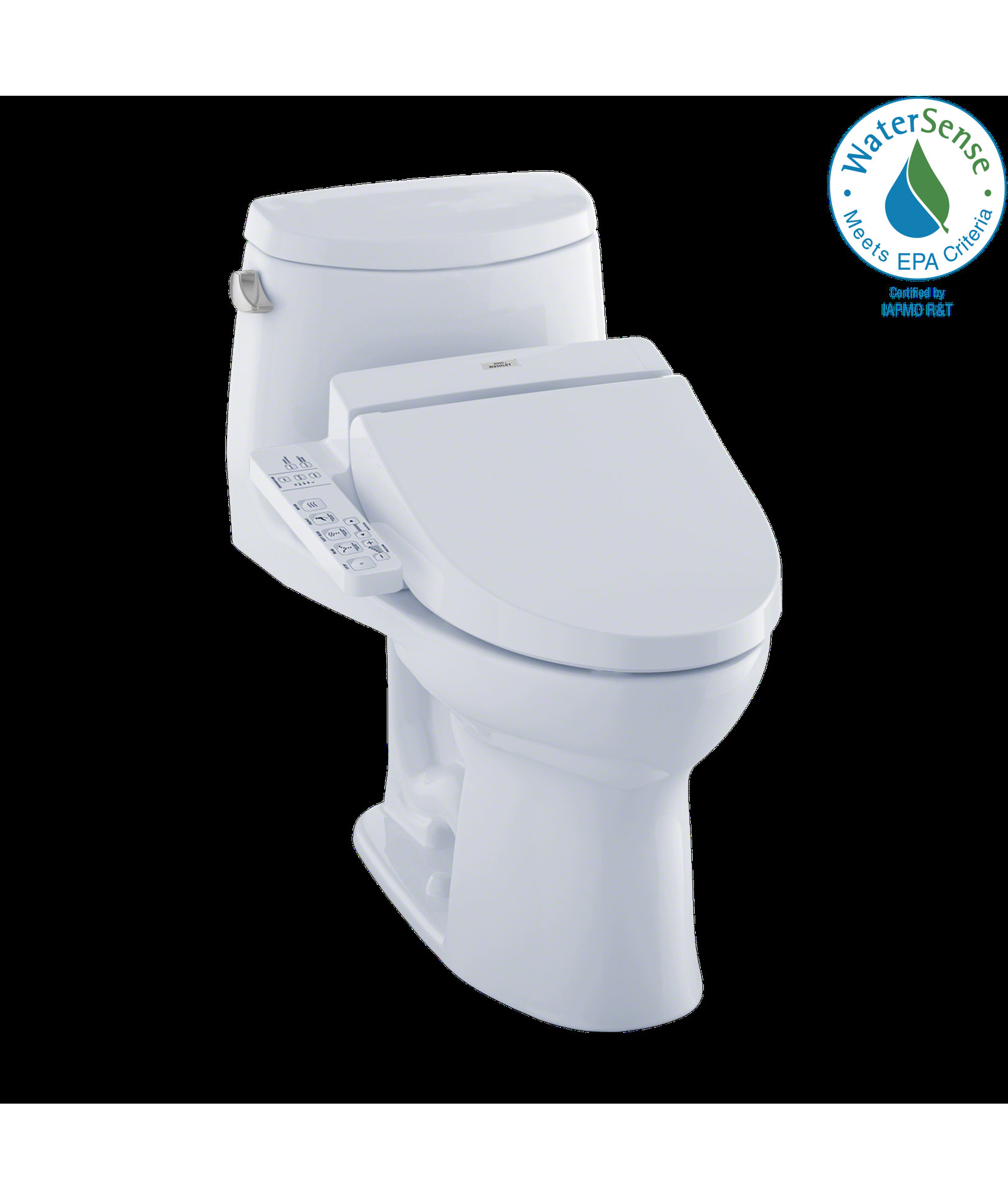 Toto Ultramax Ii Connect+ C100 1-Piece Toilet, 1.28 Gpf - Contemporary ...