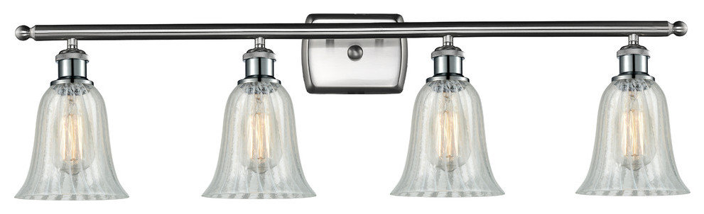 Hanover 4 Light Bath Vanity Light - Industrial - Bathroom Vanity ...