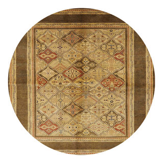 Ahgly Company Indoor Rectangle Mid-Century Modern Area Rugs, 5' x 7', 6 ...