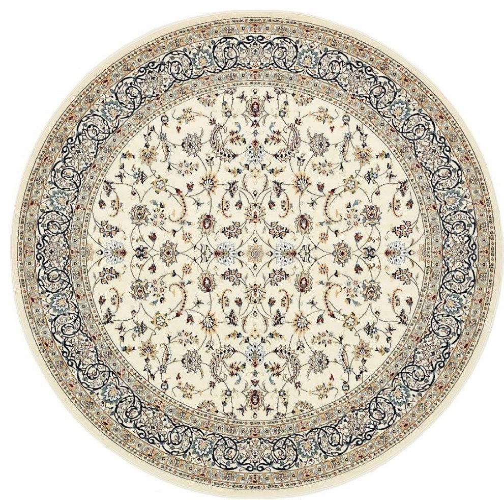 Traditional Kelayeh Area Rug, 10' Round - Traditional - Area Rugs - by ...