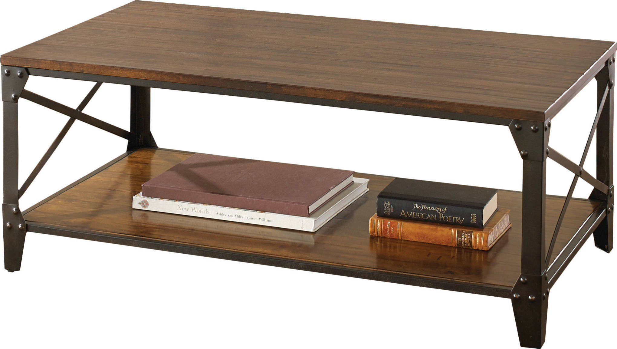 Winston Cocktail Table - Industrial - Coffee Tables - by GwG Outlet | Houzz