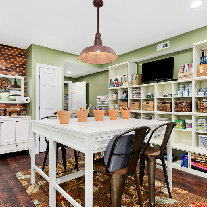 75 Beautiful Craft Room Ideas & Designs - July 2024 | Houzz AU