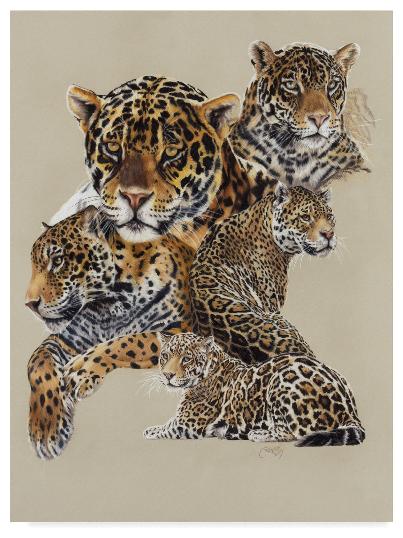 "Burn" by Barbara Keith, Canvas Art, 24"x18" - Contemporary - Prints ...