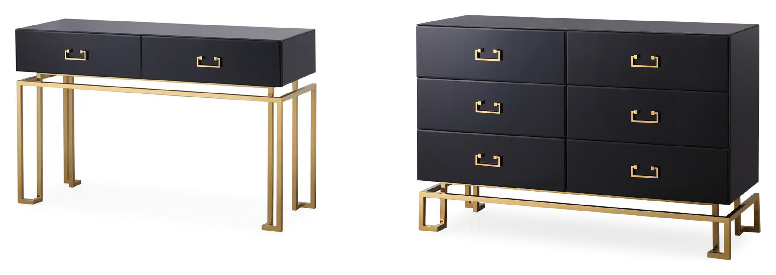 Infinity Console and Dresser Set - Contemporary - Console Tables - by ...