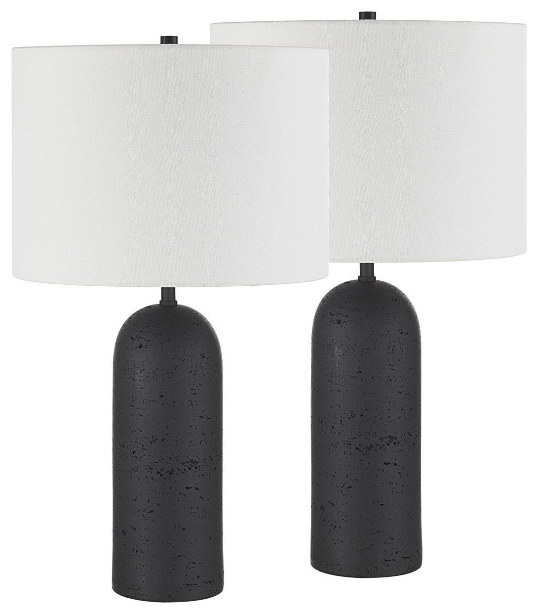 Augusta 1 Light Table Lamp, Black - Transitional - Lamp Sets - by ...