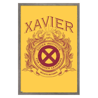Marvel Comics - The X-Men - Xavier Institute Crest, 22.375" x 34 ...