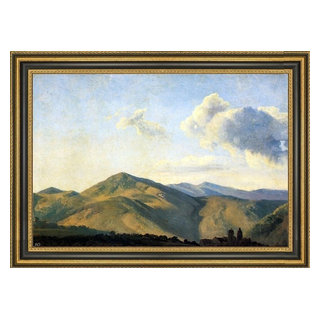Simon Denis Vicovaro Near Tivoli Framed Canvas Print, 16"x24 ...