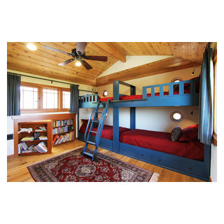 Neo-Craftsman Style Home - Rustic - Los Angeles - by Lunada Consulting ...