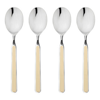 Fantasia American Coffee Spoon Set 4-Piece Set - Contemporary - Spoons ...