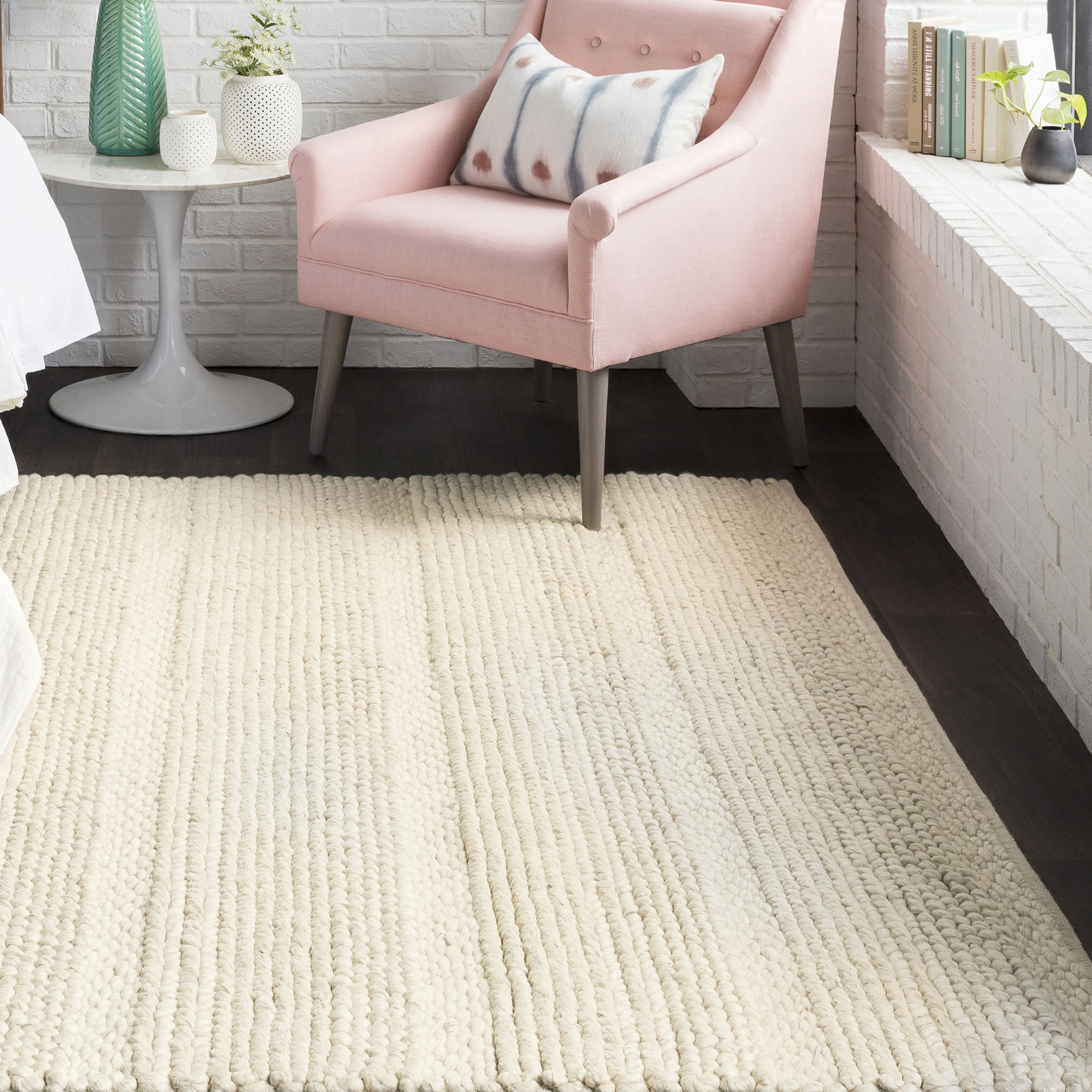 Clifton Ivory Hand Woven 9 X 13 Rug - Scandinavian - Area Rugs - by ...