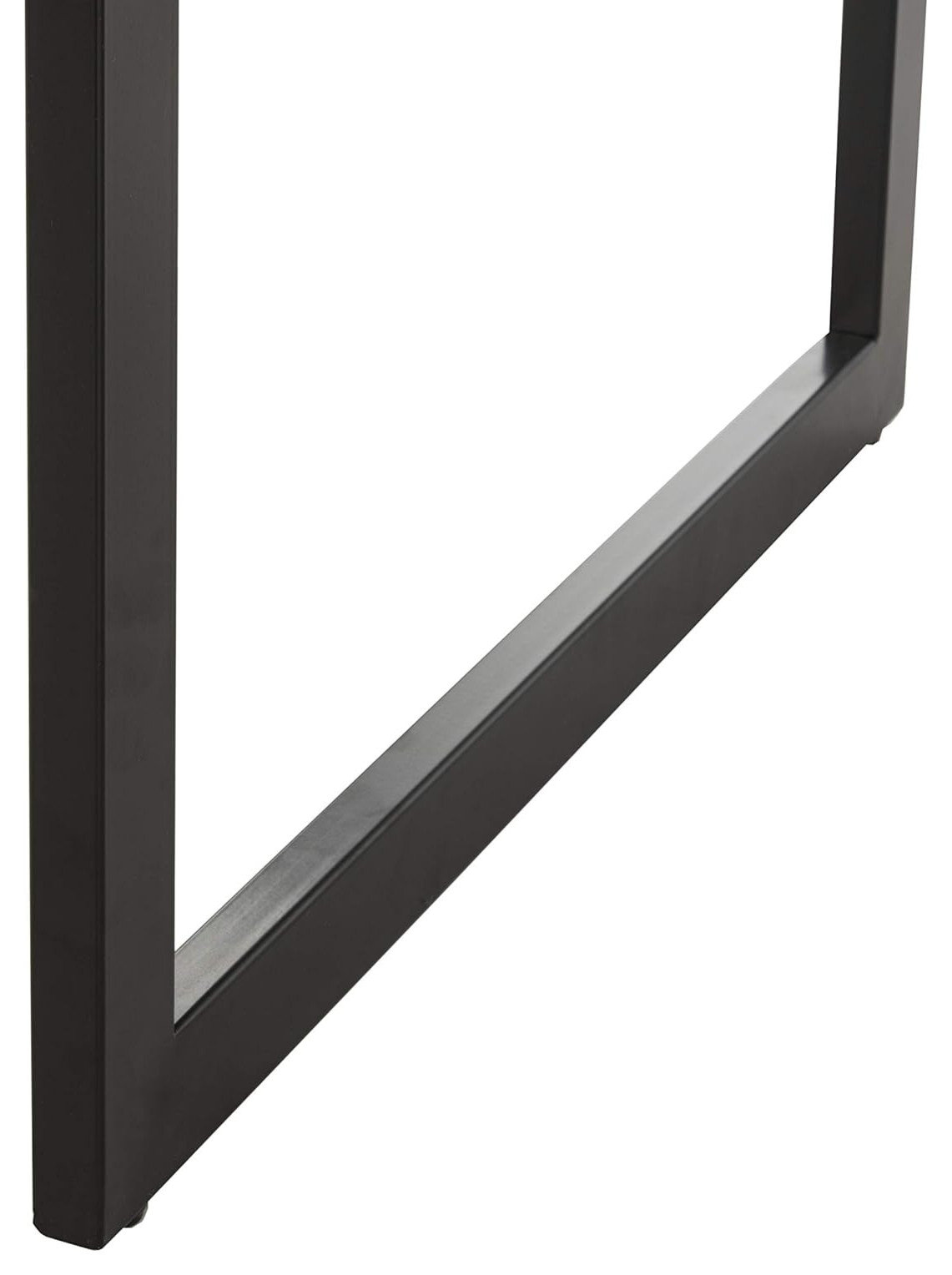 Contemporary Coffee Table, Square Metal Legs With Faux Marble Top ...