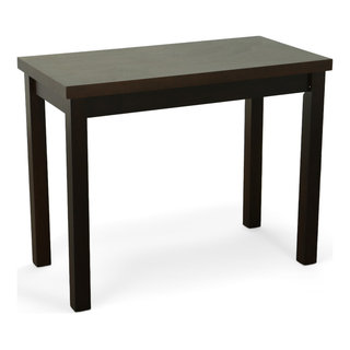 Waverly Thick Top Bar Table, Espresso - Transitional - Indoor Pub And ...