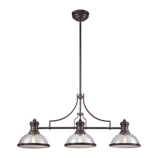 Chadwick 3-Light Island Fixture - Traditional - Kitchen Island Lighting ...