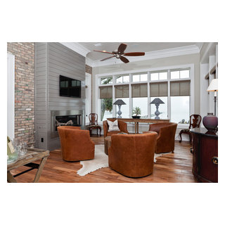 Gulf Breeze Waterfront - Traditional - Living Room - Miami - by Russell ...