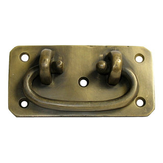 Rectangular Bail With Cropped Corners - Traditional - Cabinet And ...