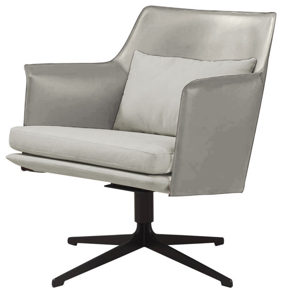 Parma Arm Chair Light Grey - Transitional - Armchairs And Accent Chairs ...