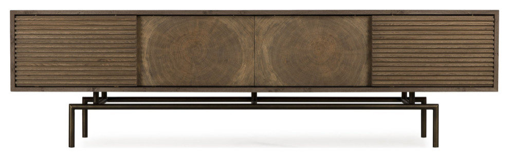 Mannie Media Console Table - Transitional - Entertainment Centers And ...