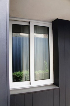 Cladding over render | Houzz AU
