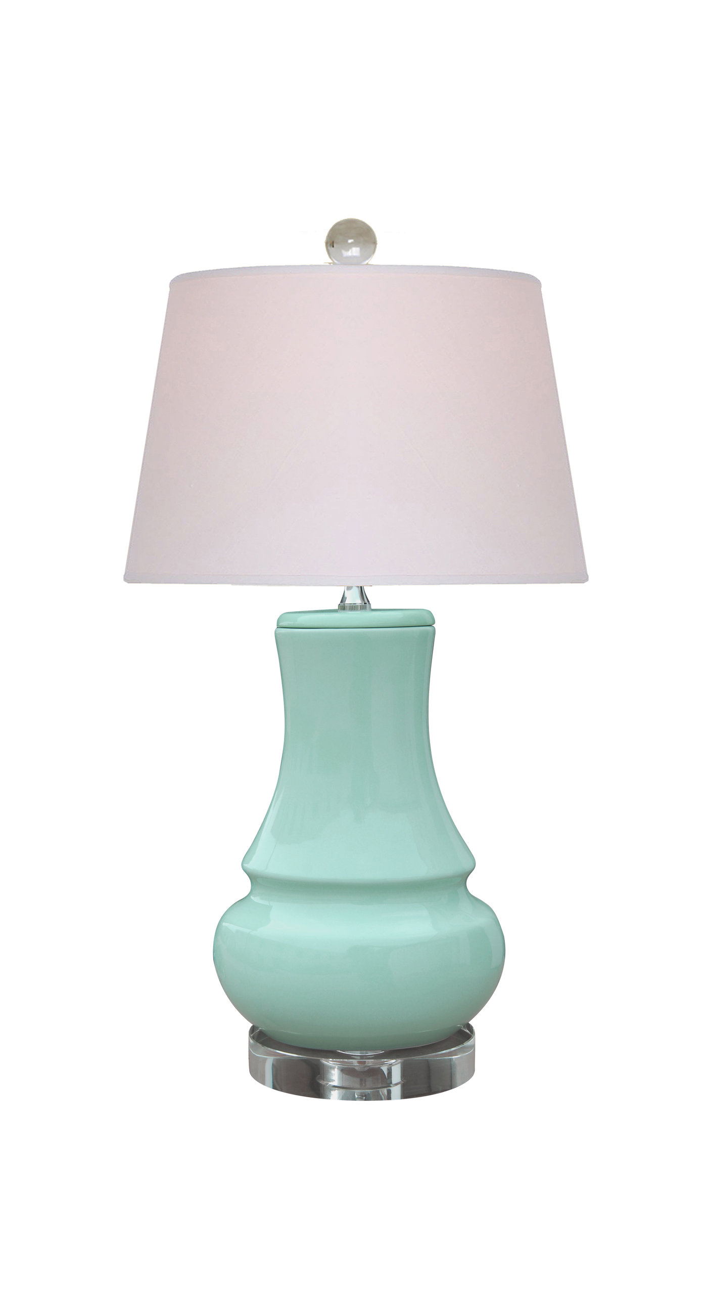 Spar Blue Vase Lamp - Contemporary - Table Lamps - by East Enterprises ...