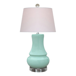 Spar Blue Vase Lamp - Contemporary - Table Lamps - by East Enterprises ...