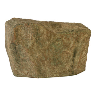 Boulder Rock Sculpture, Small - Rustic - Decorative Objects And ...