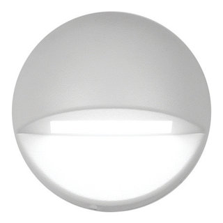 WAC Lighting LED 12V Round Deck And Patio Light, White - Transitional ...