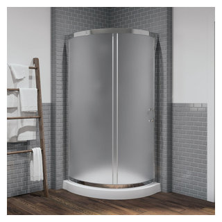 Ove Decors Breeze Shower Kit, Frosted Panels and Base, 34 ...