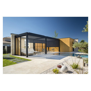 Pergolas Bioclimatiques Renson - Contemporaneo - Veranda - Altro - di ...