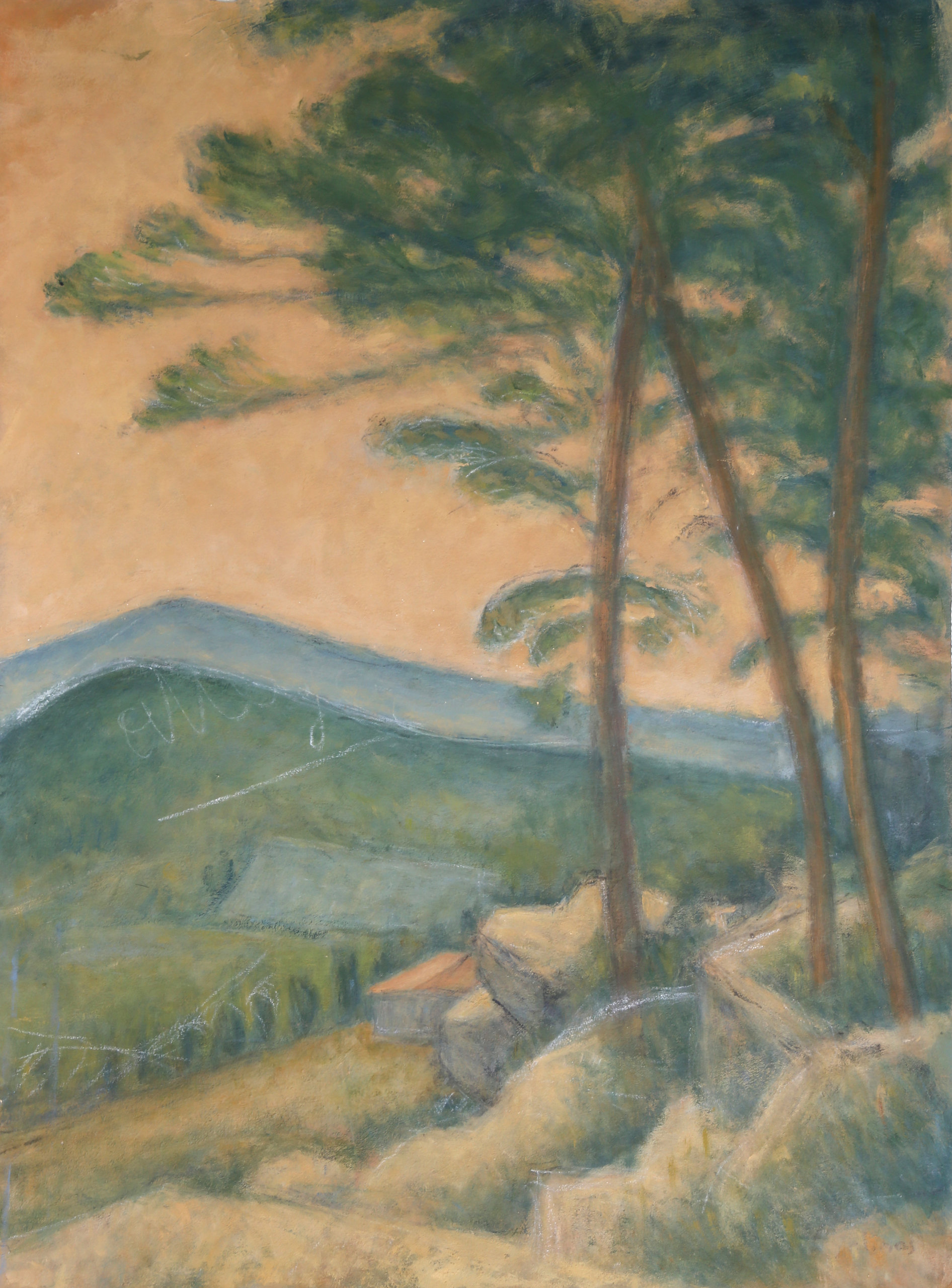 Cliff Mountain View, Laurent Marcel Salinas, 30x22 - Tropical ...