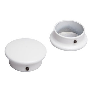 John Sterling™ CD-0017-WT Closet-Pro HD End Caps, White, Pair ...