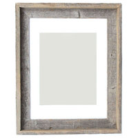 16" X 20" Rustic Reclaimed Wood Picture Frame - Rustic - Picture Frames ...